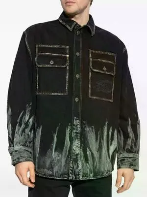 Off-White Patch-pocket Shirt Jacket