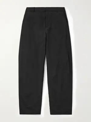 AMOMENTO Straight-leg Taffeta Trousers