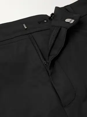 AMOMENTO Straight-leg Taffeta Trousers