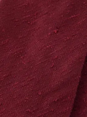 Rubinacci 9cm Silk Tie - Red