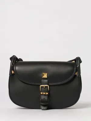 Valentino Garavani Rockstud Flaneuse Bag - Black