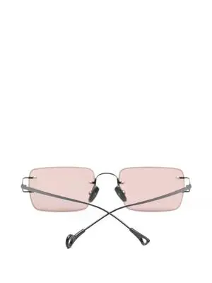 EYEPETIZER Dillinger Rectangle-frame Sunglasses - Black