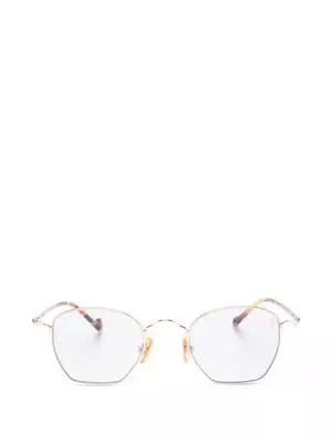EYEPETIZER Geometric-frame Sunglasses - Gold