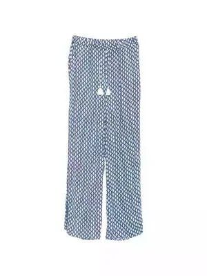 Marina Rinaldi Diamond Tassel Trousers