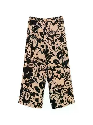 Marina Rinaldi Floral-print Trousers