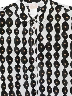 Marina Rinaldi Geometric-pattern Shirt
