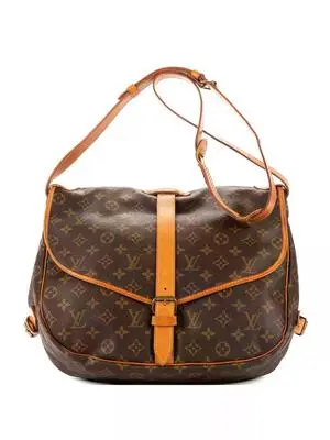 LOUIS VUITTON Saumur 35 Monogram Crossbody Bag
