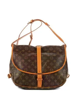 LOUIS VUITTON Saumur 35 Monogram Crossbody Bag