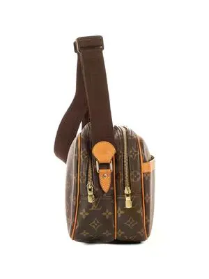 LOUIS VUITTON Reporter Pm Monogram Crossbody Bag - Brown