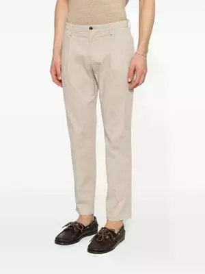 BRIGLIA 1949 Pleated Trousers - Neutrals