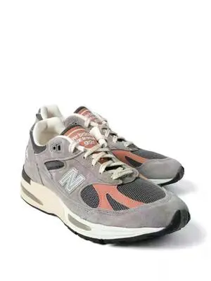 NEW BALANCE 991v2 Mesh Sneakers - Grey