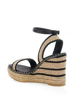 CastaÑer Ankle-strap Striped Espadrilles - Neutrals