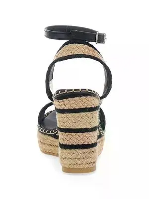 CastaÑer Ankle-strap Striped Espadrilles - Neutrals