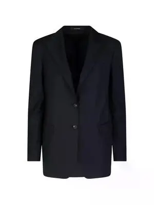 Tagliatore Single-breasted Blazer - Black