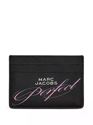Marc Jacobs Logo Leather Card Case