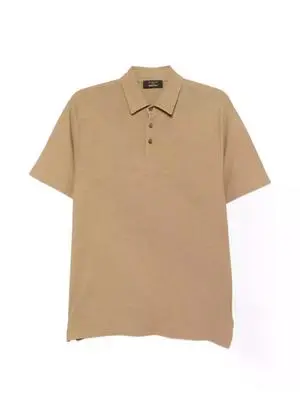 ZANONE Buttoned Polo Shirt - Neutrals