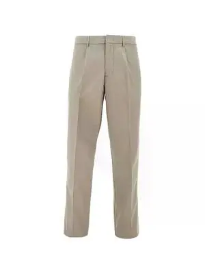 Emporio Armani Pleated Trousers - Neutrals