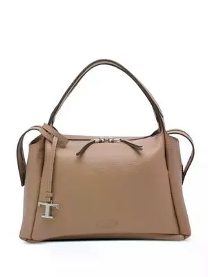 TOD'S Boston Double Handle Clutch Bag
