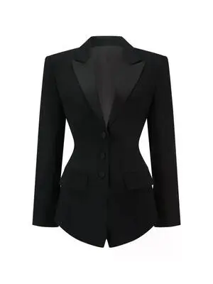OUDE WAAG Button Notched Blazer