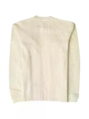 ABOUT:BLANK Waffle Long-sleeve Sweater