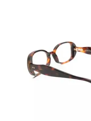 SESTINI EYEWEAR Ventiquattro Oval-frame Glasses