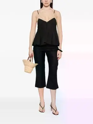 ROSANNA OCAMPO V-neck Blouse