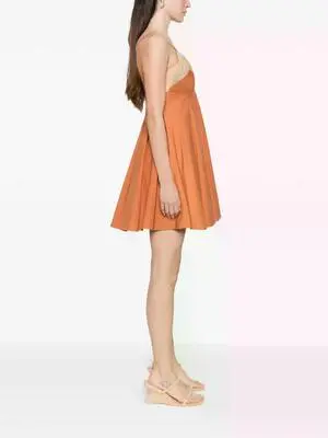 ROSANNA OCAMPO V-neck Mini Dress