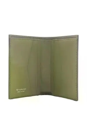Givenchy 4g-motif Micro Leather Card Holder