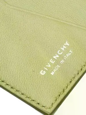 Givenchy 4g-motif Micro Leather Card Holder