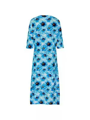 Vilebrequin Stitched-panel Floral Kaftan