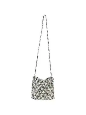 SELF-PORTRAIT Crystal-embellished Crossbody Bag