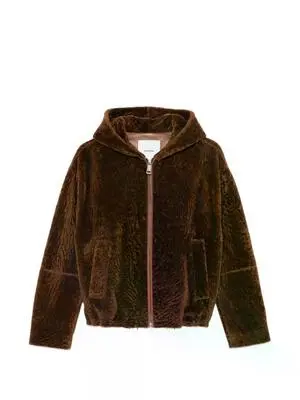 Nanushka Hooded Zip-up Jacket