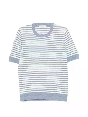 GRAN SASSO Striped Short-sleeved T-shirt