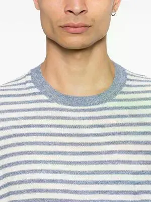 GRAN SASSO Striped Short-sleeved T-shirt