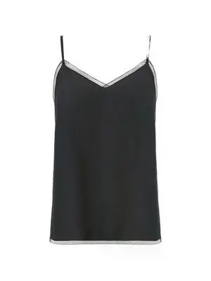 Fabiana Filippi V-neck Trim Top