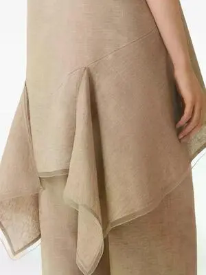 Fabiana Filippi Asymmetric Panel Top - Neutrals