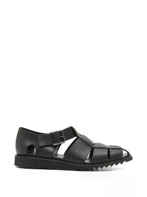 Paraboot Buckled-fastening Woven Sandals