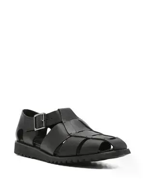 Paraboot Buckled-fastening Woven Sandals