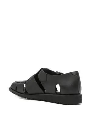 Paraboot Buckled-fastening Woven Sandals