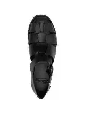 Paraboot Buckled-fastening Woven Sandals