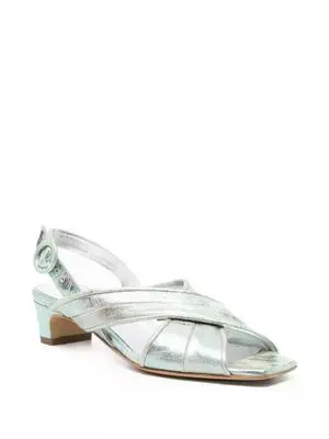 MARA BINI Crisscross-strap Sandals