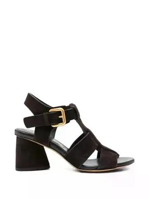MARA BINI Criss-cross Buckled Sandals