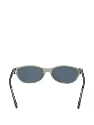 TOM FORD Oval-frame Sunglasses - Green