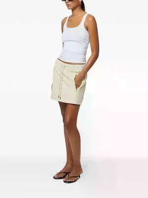 Apparis Ada Drawstring Mini Skirt
