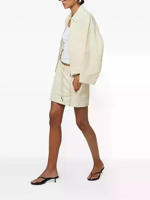 Apparis Ada Drawstring Mini Skirt