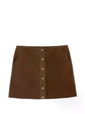 Apparis Ella Mini Skirt - Brown