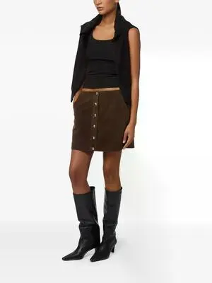 Apparis Ella Mini Skirt - Brown