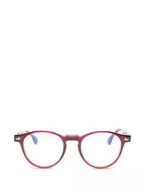SESTINI EYEWEAR Diciotto Round-frame Glasses - Red