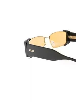Moschino Rectangle Sunglasses - Black