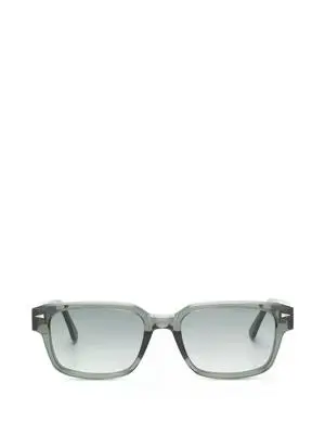AHLEM Beaux Arts Square-frame Sunglasses - Green